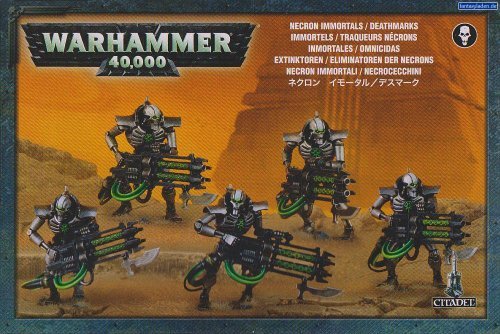 Games Workshop 99120110035 "Warhammer 40,000 Necron Immortals/Deathmarks Game