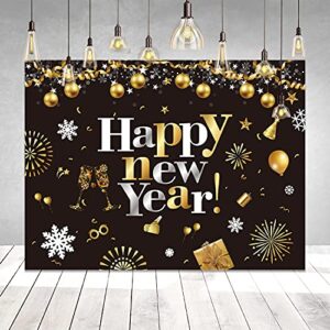 goer 78 inch new year banner for 2023 new year eve party decorations photo backdrop