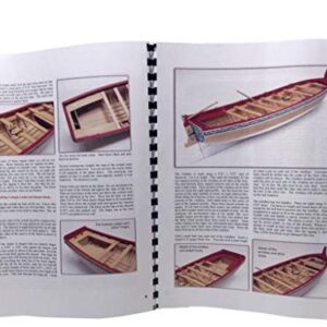 MS1457CBT Model SHIPWAYS 18TH Century Longboat Starter KIT with Tools - 1:48 Scale Wood Plank-on-Frame