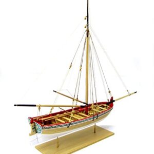 MS1457CBT Model SHIPWAYS 18TH Century Longboat Starter KIT with Tools - 1:48 Scale Wood Plank-on-Frame