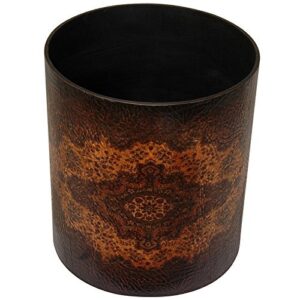 Oriental Furniture Olde-Worlde European Waste Basket