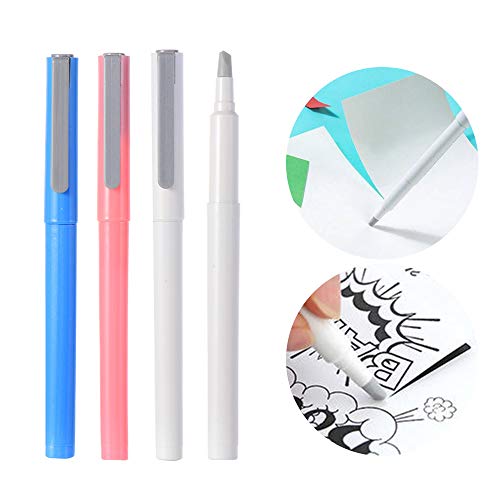 2PCS 5D DIY Diamond Painting Parchment Paper Cutter Ceramic Blade To Cut The Cover Perfectly Painting with Diamonds Tools Accessories (Blue＆Pink)