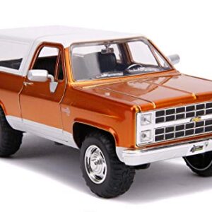 Jada Toys Just Trucks 1:24 1980 Chevrolet Blazer K5 Die-cast Car Copper, Toys for Kids and Adults