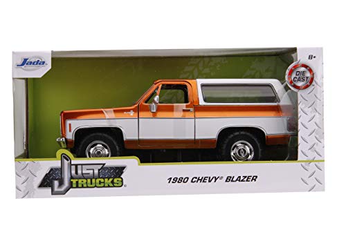 Jada Toys Just Trucks 1:24 1980 Chevrolet Blazer K5 Die-cast Car Copper, Toys for Kids and Adults