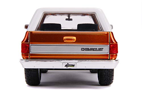 Jada Toys Just Trucks 1:24 1980 Chevrolet Blazer K5 Die-cast Car Copper, Toys for Kids and Adults