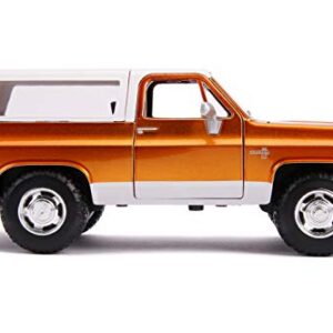 Jada Toys Just Trucks 1:24 1980 Chevrolet Blazer K5 Die-cast Car Copper, Toys for Kids and Adults