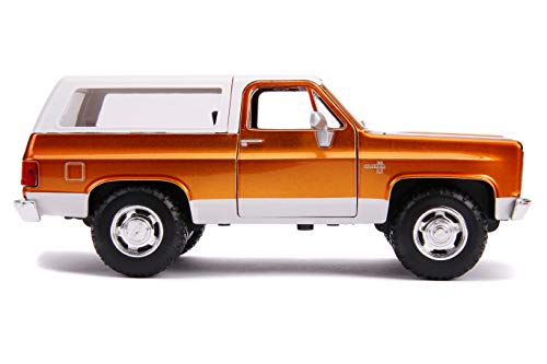 Jada Toys Just Trucks 1:24 1980 Chevrolet Blazer K5 Die-cast Car Copper, Toys for Kids and Adults