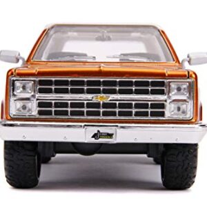 Jada Toys Just Trucks 1:24 1980 Chevrolet Blazer K5 Die-cast Car Copper, Toys for Kids and Adults