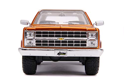 Jada Toys Just Trucks 1:24 1980 Chevrolet Blazer K5 Die-cast Car Copper, Toys for Kids and Adults