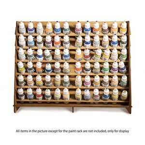 1 x Modular 74 holes + 1 x Wall Vallejo 72 holes Paint Rack Organizer