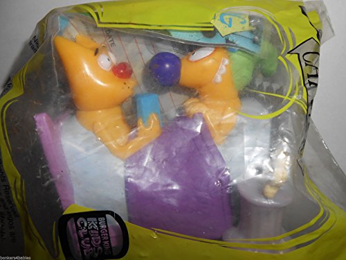 HTF NIP 1999 Burger King Kids Club CATDOG Bedtime Nickelodeon Moving Toy .HN#GG_634T6344 G134548TY45080