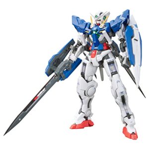 bandai hobby – gundam 00 – 15 gundam exia gundam 00, bandai spirits rg 1/144 model kit , white