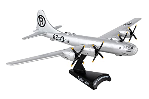 Daron Worldwide Trading B-29 Superfortress Enola Gay Vehicle (1:200 Scale) , White