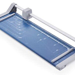 Dahle 508 Personal Rotary Trimmer, 18" Cut Length, 5 Sheet Capacity, Self-Sharpening, Automatic Clamp, German Engineered Paper Cutter