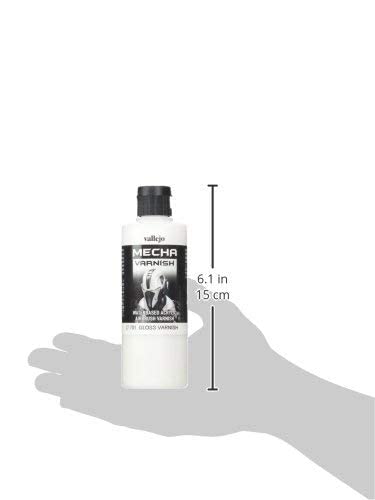 Vallejo Mecha Gloss Varnish 200ml Painting Accessories