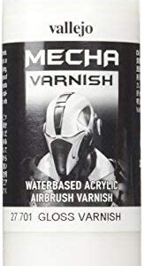 Vallejo Mecha Gloss Varnish 200ml Painting Accessories