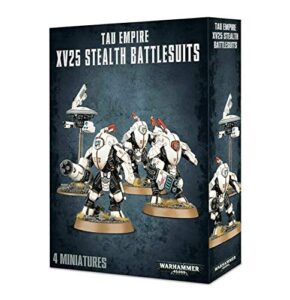 warhammer tau xv25 stealth battlesuits 2015