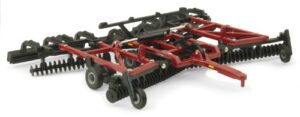 ertl case ih true tandem 330 turbo diecast disc, 1:64-scale , red