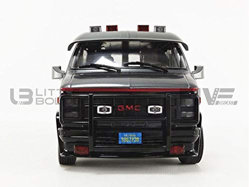 Greenlight 1/18 Hollywood The A-Team 1983-87 TV Series 1983 GMC Vandura Diecast Model Car #13521, Multi