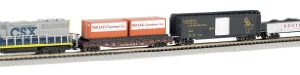 Bachmann Trains - Freightmaster Ready To Run 60 Piece Electric Train Set - N Scale