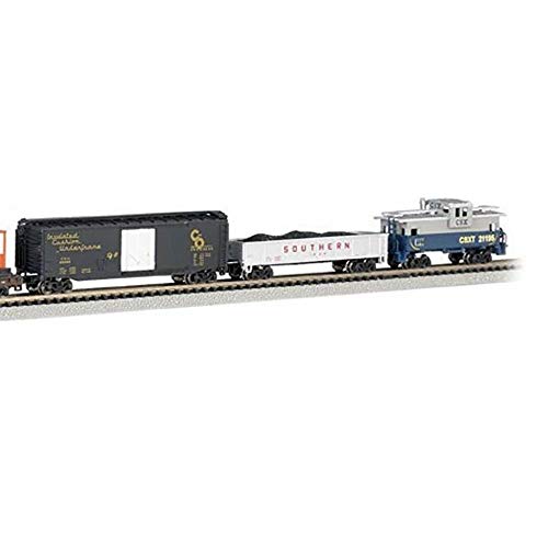 Bachmann Trains - Freightmaster Ready To Run 60 Piece Electric Train Set - N Scale