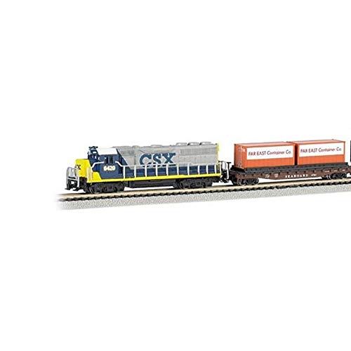 Bachmann Trains - Freightmaster Ready To Run 60 Piece Electric Train Set - N Scale