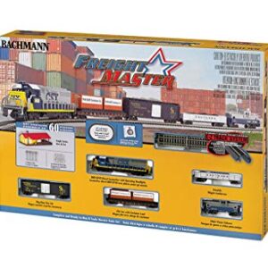 Bachmann Trains - Freightmaster Ready To Run 60 Piece Electric Train Set - N Scale