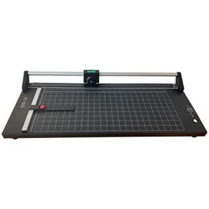 US Stock - 24 Inch Manual Precision Rotary Paper Trimmer, Sharp Photo Paper Cutter, Rotary Paper Cutter Trimmer