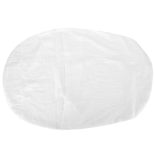 Newborn Lounger Cover,Organic Cotton Muslin Lounger Pillow Case for Babies (White)