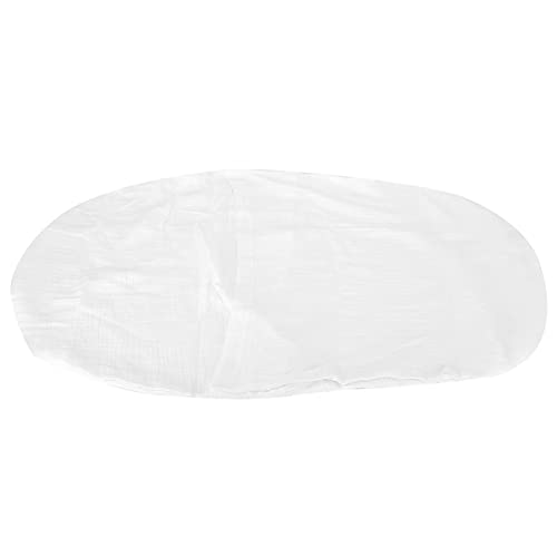 Newborn Lounger Cover,Organic Cotton Muslin Lounger Pillow Case for Babies (White)