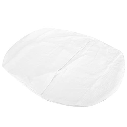 Newborn Lounger Cover,Organic Cotton Muslin Lounger Pillow Case for Babies (White)