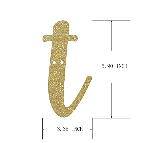 Heaven Sent Gold Glitter Banner for Baby Shower Party Decorations