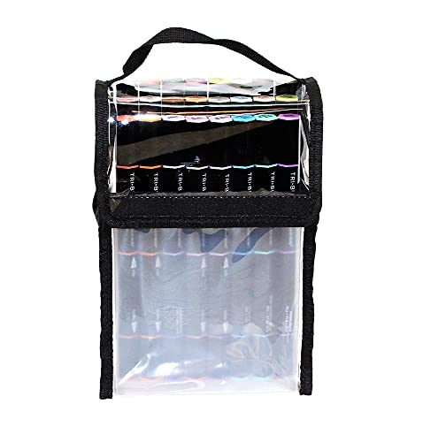 Totally-Tiffany EZ2O Sara Buddy Bag - Ideal for Storing Spectrum Noir Triblend Markers Storage - 2 Pack, 9 x 6 x 2 Inches