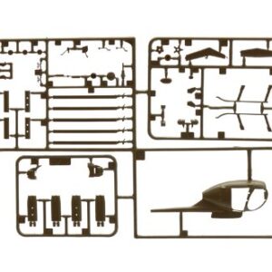 Italeri Models Ah-6 Night Fox Model Kit