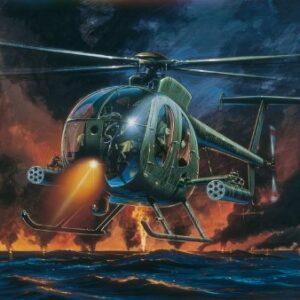 Italeri Models Ah-6 Night Fox Model Kit