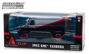 greenlight 1:24 hollywood – the a-team – 1983 gmc vandura,colors may vary