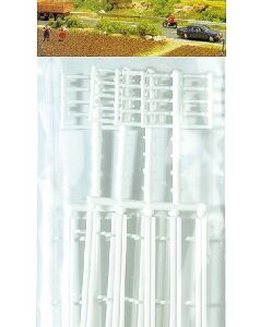 Busch 6022 Guard-Rail/Post Road Limits HO Scenery Scale Model Scenery