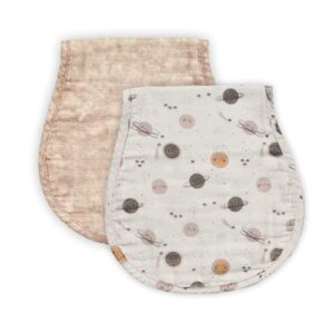 leyl&ari muslin burp cloths | organic cotton burping cloths for babies | gender neutral burping rags | newborn essentials