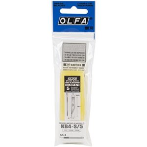 olfa 9167us kb4-s/5 precision art blade, 5-pack