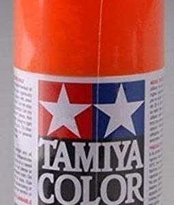 Tamiya 85012 Lacquer Spray Paint, TS-12 Orange - 100ml Spray Can