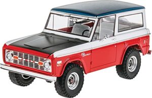 revell 85-4436 ford baja bronco model truck kit 1:25 scale 137-piece skill level 5 plastic model building kit, red