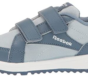 Reebok Kids WeeBok Low Sneaker, Gable Grey/Blue Slate/White, 6.5 US Unisex Infant