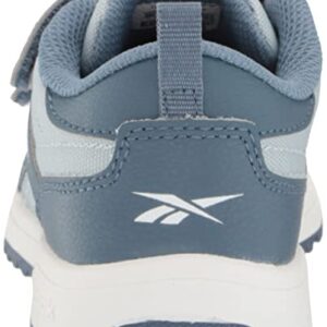 Reebok Kids WeeBok Low Sneaker, Gable Grey/Blue Slate/White, 6.5 US Unisex Infant