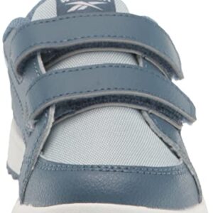 Reebok Kids WeeBok Low Sneaker, Gable Grey/Blue Slate/White, 6.5 US Unisex Infant