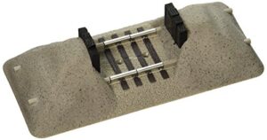 lionel fastrack electric o gauge, earthen bumper (612059)