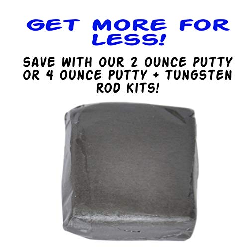 Tungsten Putty Pinewood Car Weights - Tungsten Putty, Nail The Derby Target Weight on Race Day for The Win or Hook a Monster Fly Fishing with That Perfect Presentation