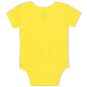 Warner Bros Looney Tunes Tweety Girls Short Sleeve Bodysuit for Newborn and Infant - Yellow