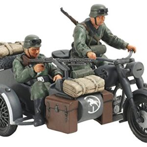 Tamiya Models German Motorcycle and Sidecar