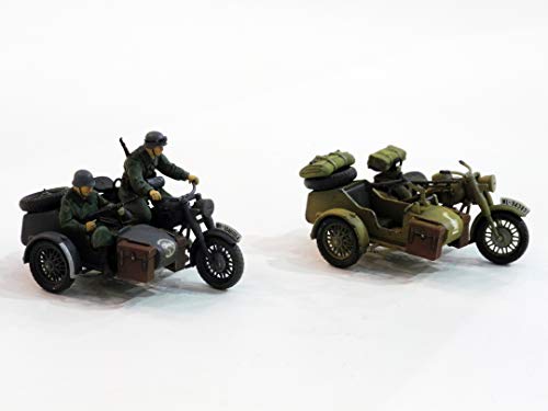 Tamiya Models German Motorcycle and Sidecar