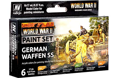 Model Color WWII German Waffen SS